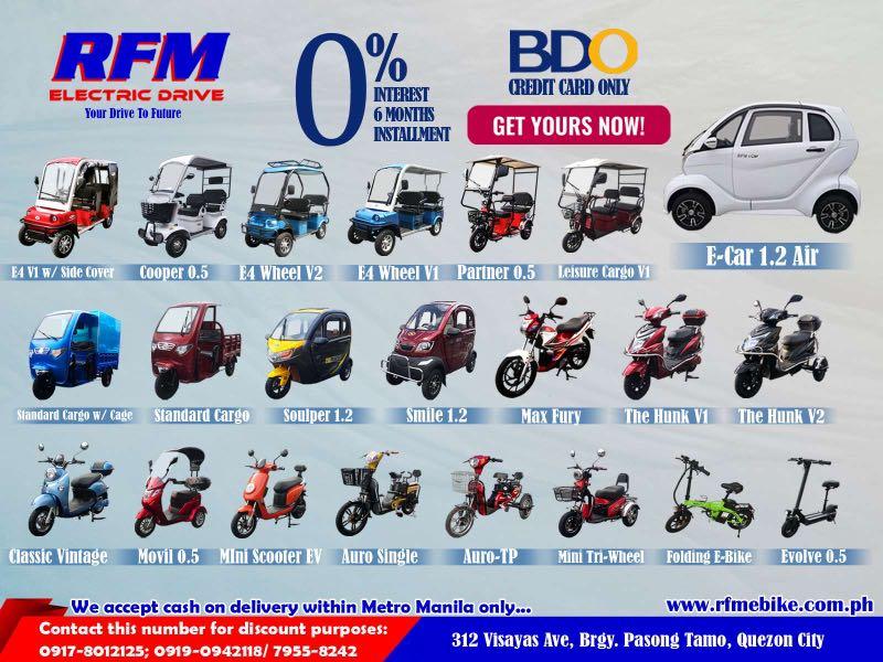 RFM Smile 1.5 eCar eVehicle electric Car 4wheels on Carousell