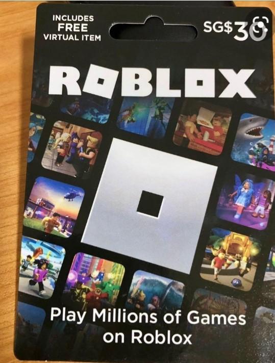 Robux $30 Gift Card, Video Gaming, Gaming Accessories, In-Game Products ...