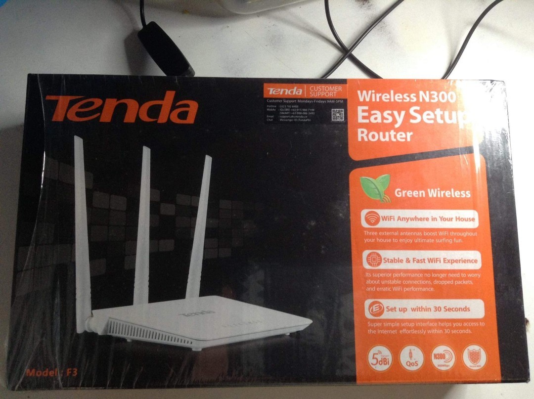 Router Tenda, TV & Home Appliances, Electrical, Adaptors & Sockets on ...