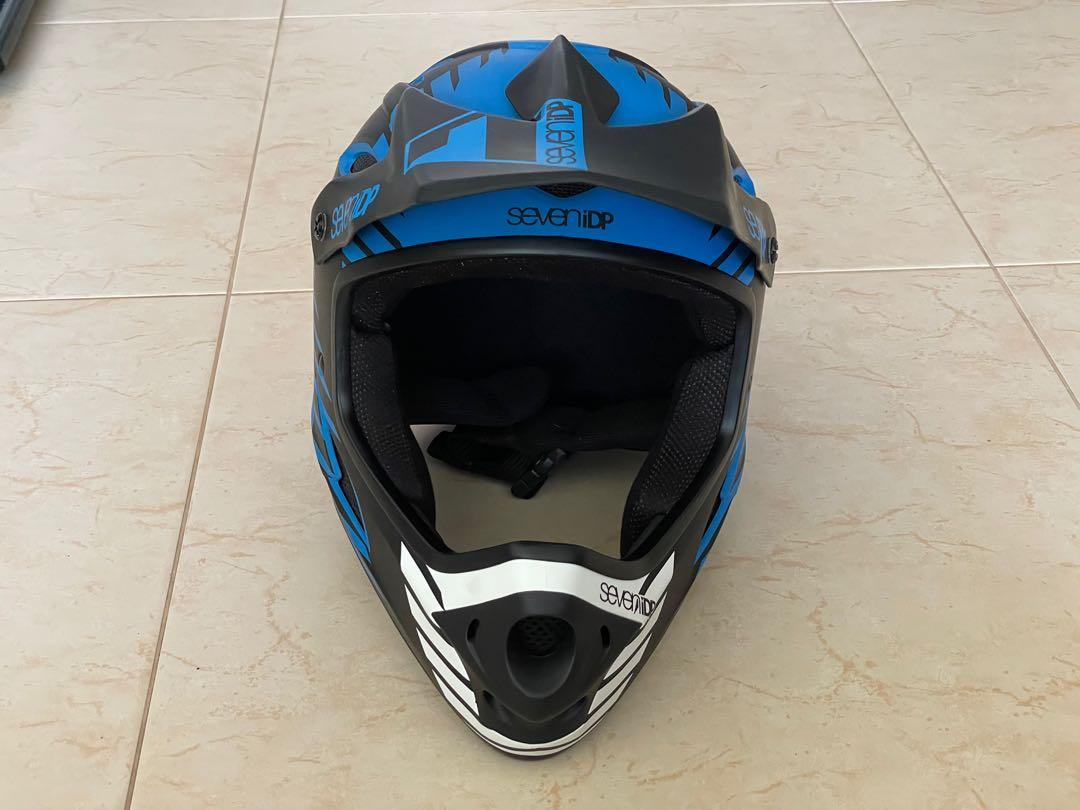 Seven IDP Full Face Helmet M Size, Sports Equipment, Bicycles & Parts ...