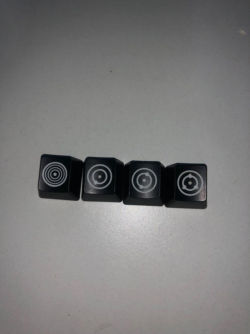 Sharingan keycaps, Video Gaming, Gaming Accessories, Cases & Covers on ...