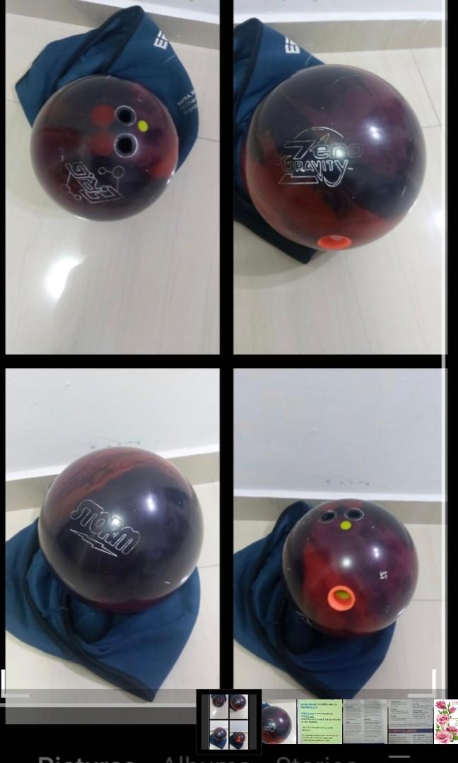 STORM ZERO GRAVITY 14 LBS, Sports Equipment, Sports & Games, Billiards ...