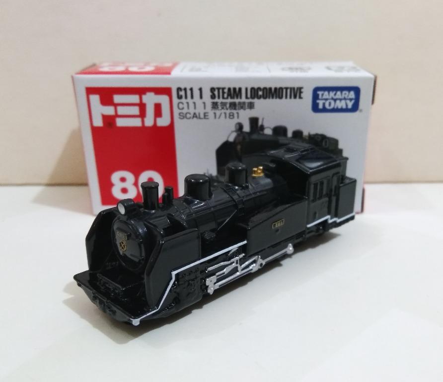 Takara Tomy Tomica No.80 C11 1 Steam Locomotive 蒸氣機關車 火車 2012年舊版盒 (日版), 興趣及遊戲, 玩具 & 遊戲類 - Carousell