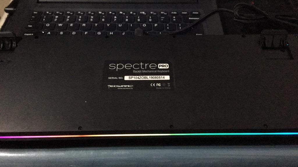 Tecware Spectre Pro RGB Mechanical Keyboard (Outemu Blue switches ...
