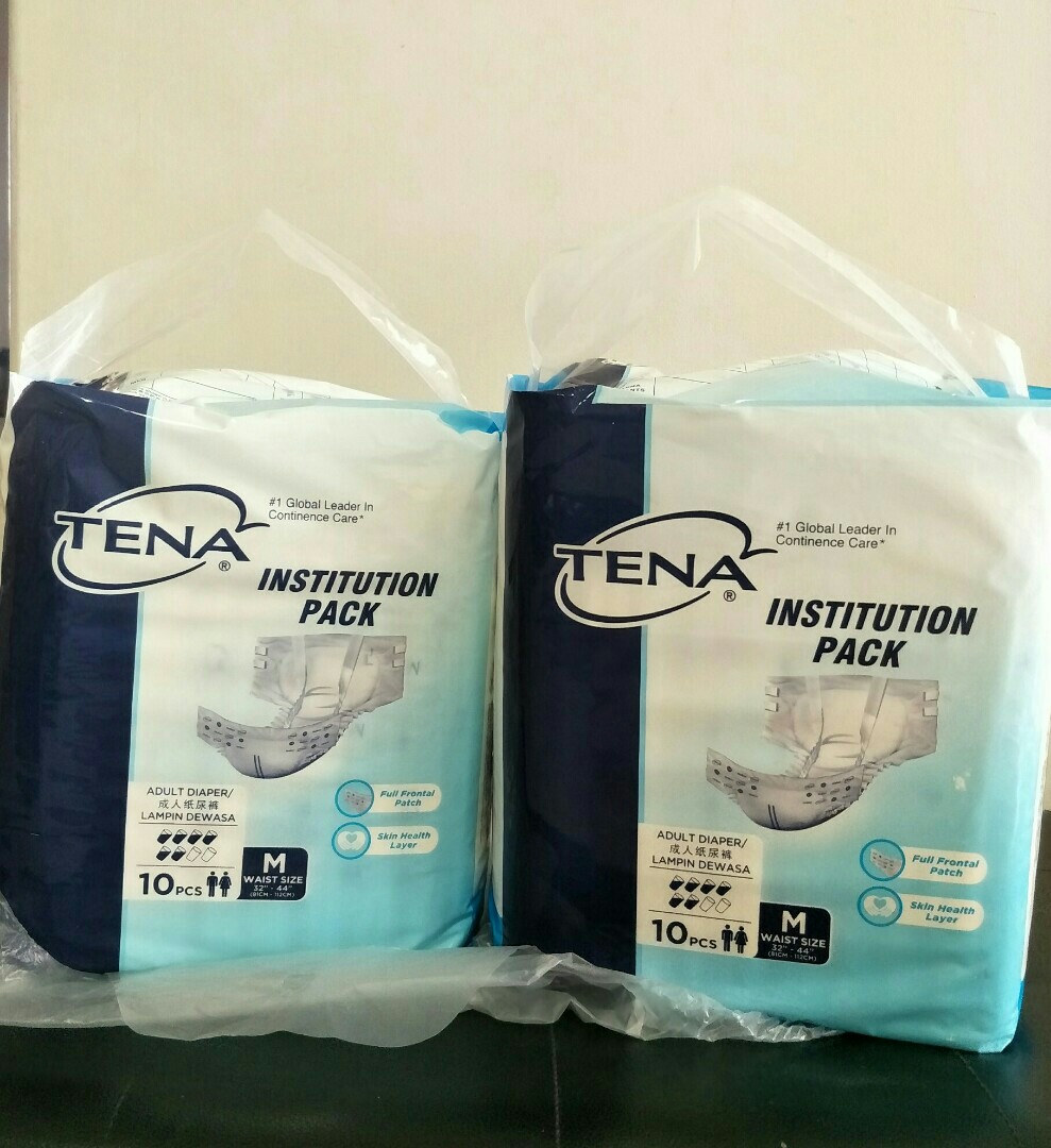 TENA Adult Diapers, Health & Nutrition, Assistive & Rehabilatory Aids, Adult Incontinence on ...