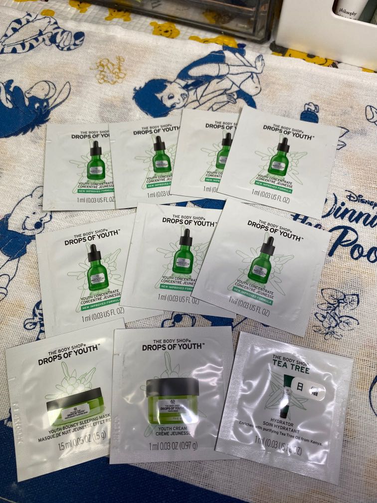 The Body Shop Sample, 美容＆化妝品, 皮膚護理 - Carousell