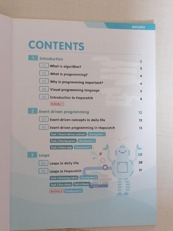 The new era of ict basic programming i hopscotch, 興趣及遊戲, 書本 & 文具, 小朋友書 ...