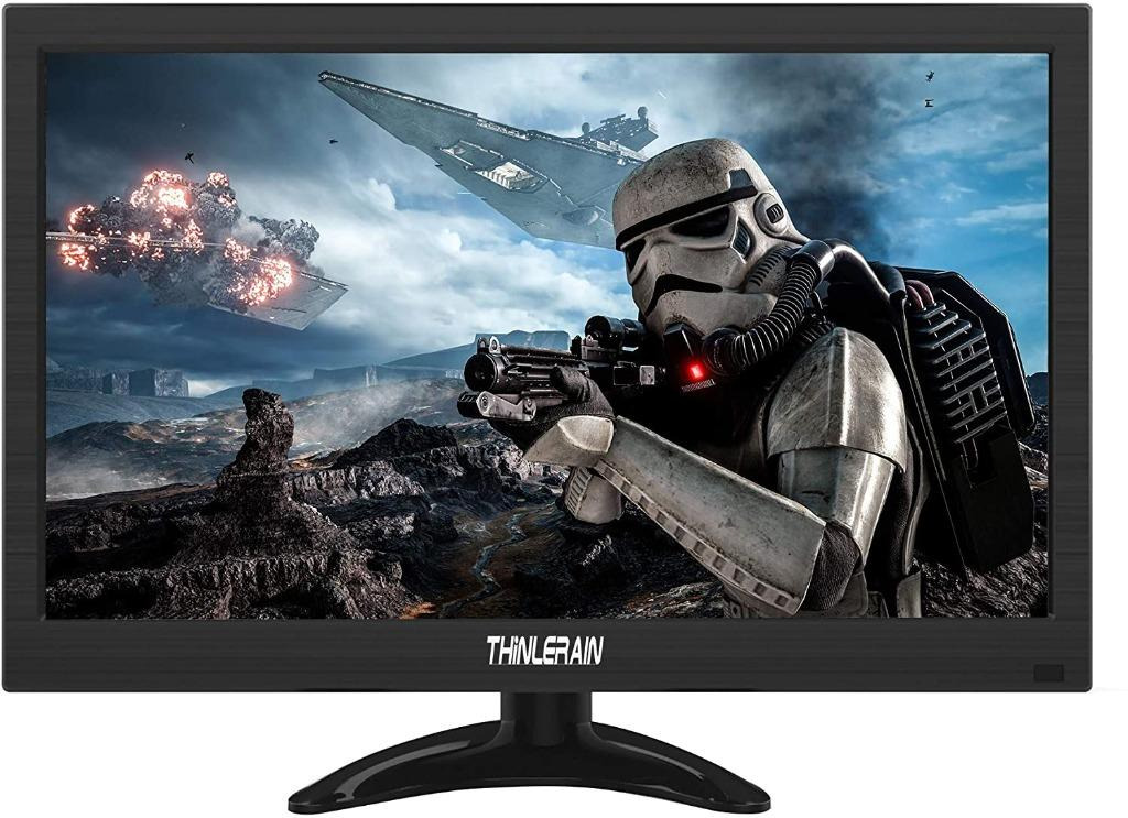 Thinlerain Portable Monitor 13.3 Inch TFT LED HD 1366x768 Small PC ...