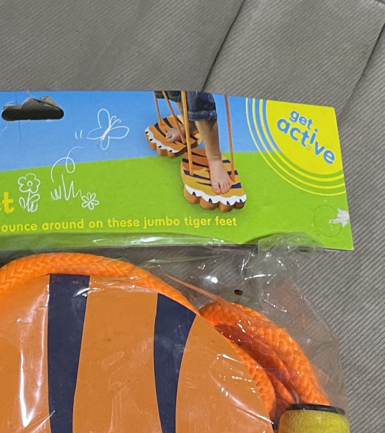 Tiger feet foam steppers , Hobbies & Toys, Toys & Games on Carousell