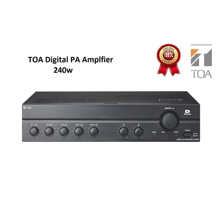 toa a2240d mixer/amplifier, Audio, Soundbars, Speakers & Amplifiers on ...
