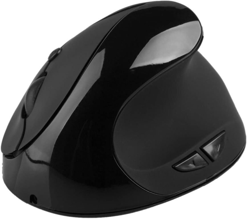 TRIXES Wired Ergonomic Optical Mouse Vertical Design 5 Button Helps ...