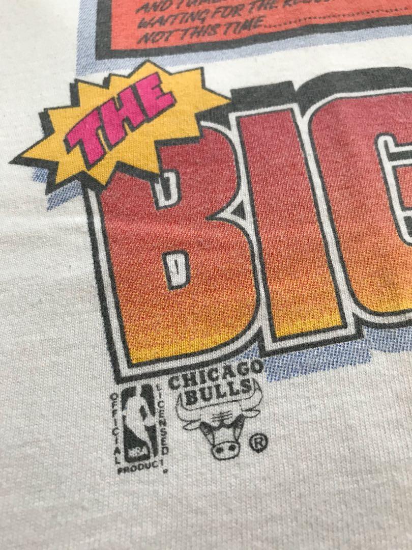 Vintage 90s Chicago Bulls Caricature comic Series By Salem, Men's ...