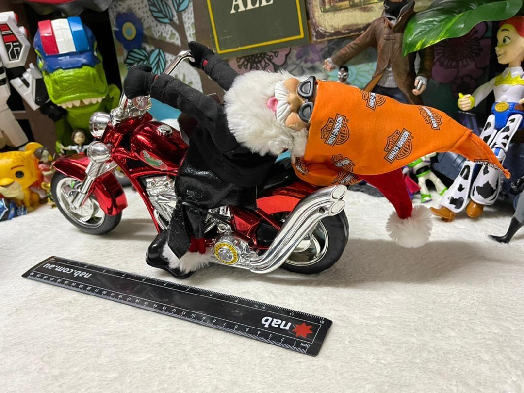 Vintage dan dee motocycle santa chopper christmast animated born to be wild song, Hobbies & Toys ...