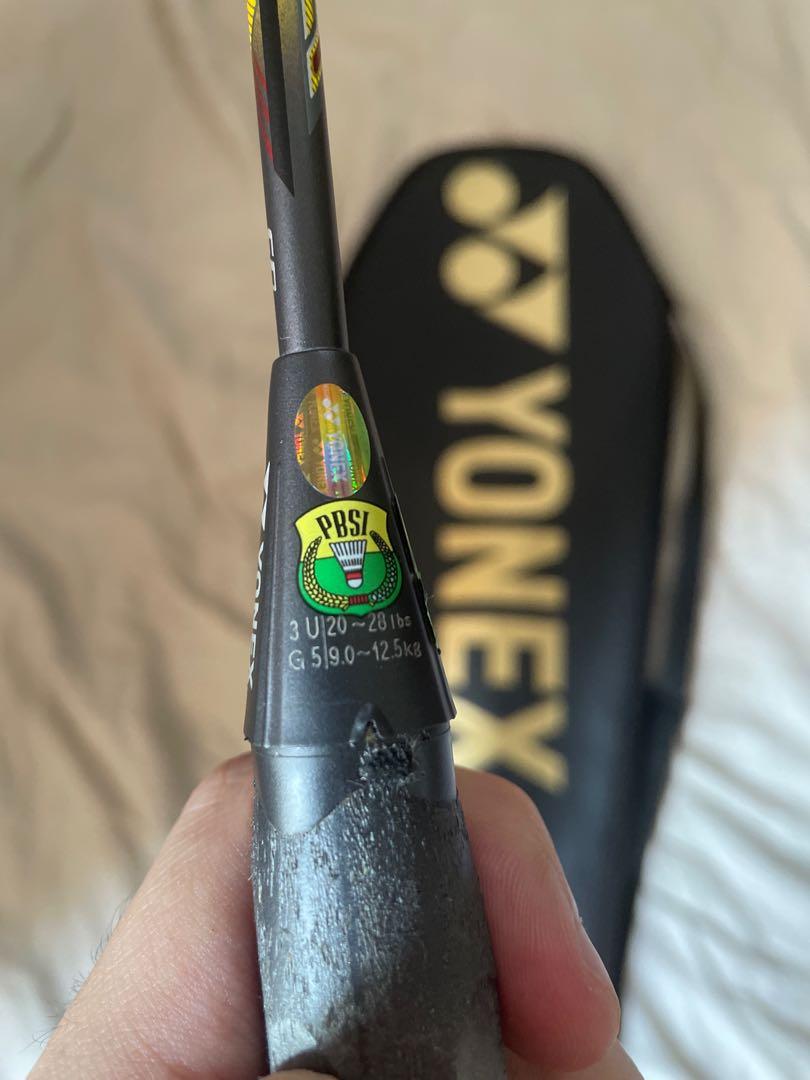 Yonex Voltric Z force II Lin Dan, Sports Equipment, Sports & Games ...