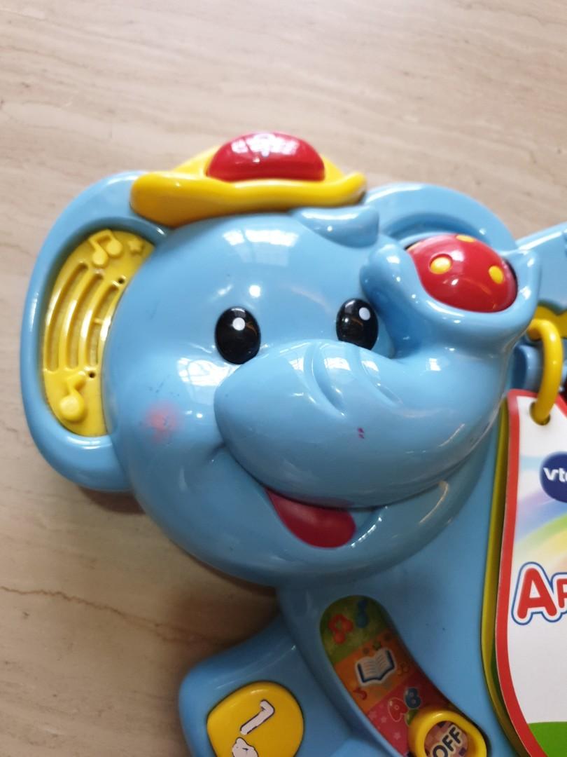 Vtech Touch and teach elephant, Babies & Kids, Infant Playtime on Carousell