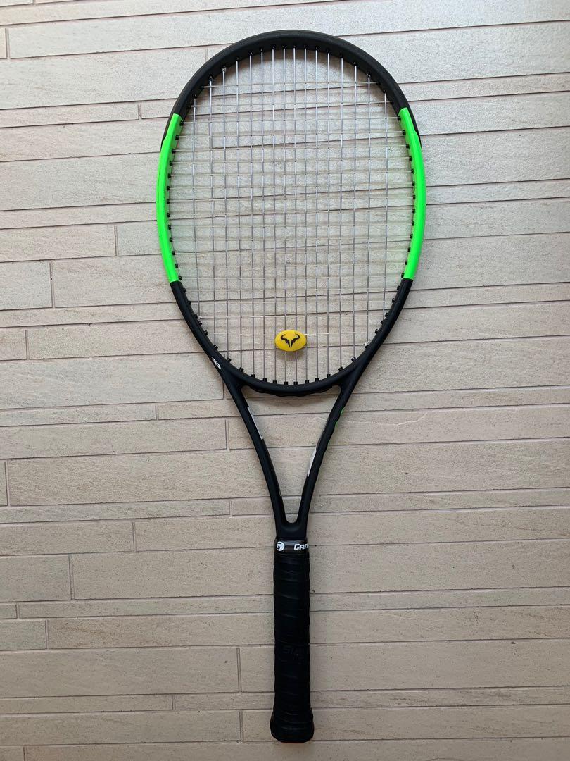 Wilson BLADE 98 (16X19) V6 TENNIS RACKET, Sports Equipment, Sports ...