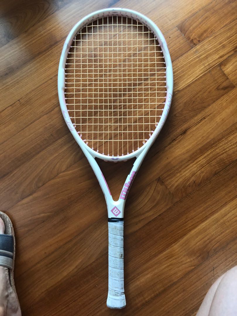 wilson racket, Sports Equipment, Sports & Games, Racket & Ball Sports ...