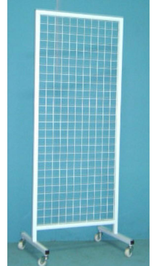 Wire Mesh Display Rack Black, Everything Else on Carousell