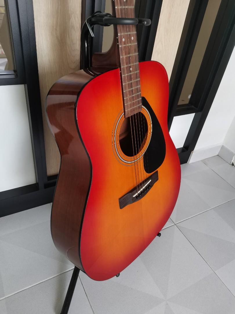 Yamaha F310 CS Acoustic Guitar, Hobbies & Toys, Music & Media, Musical ...