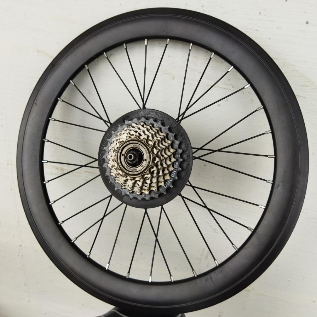 20 inch rear wheel 7 speed Shimano, Sports Equipment, Bicycles & Parts ...