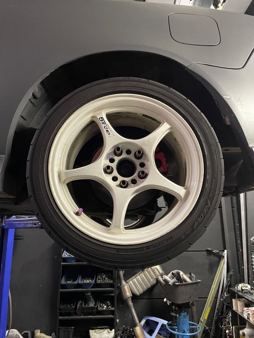 5Zigen Fn01 (17 inch Rims), Car Accessories, Tyres & Rims on Carousell