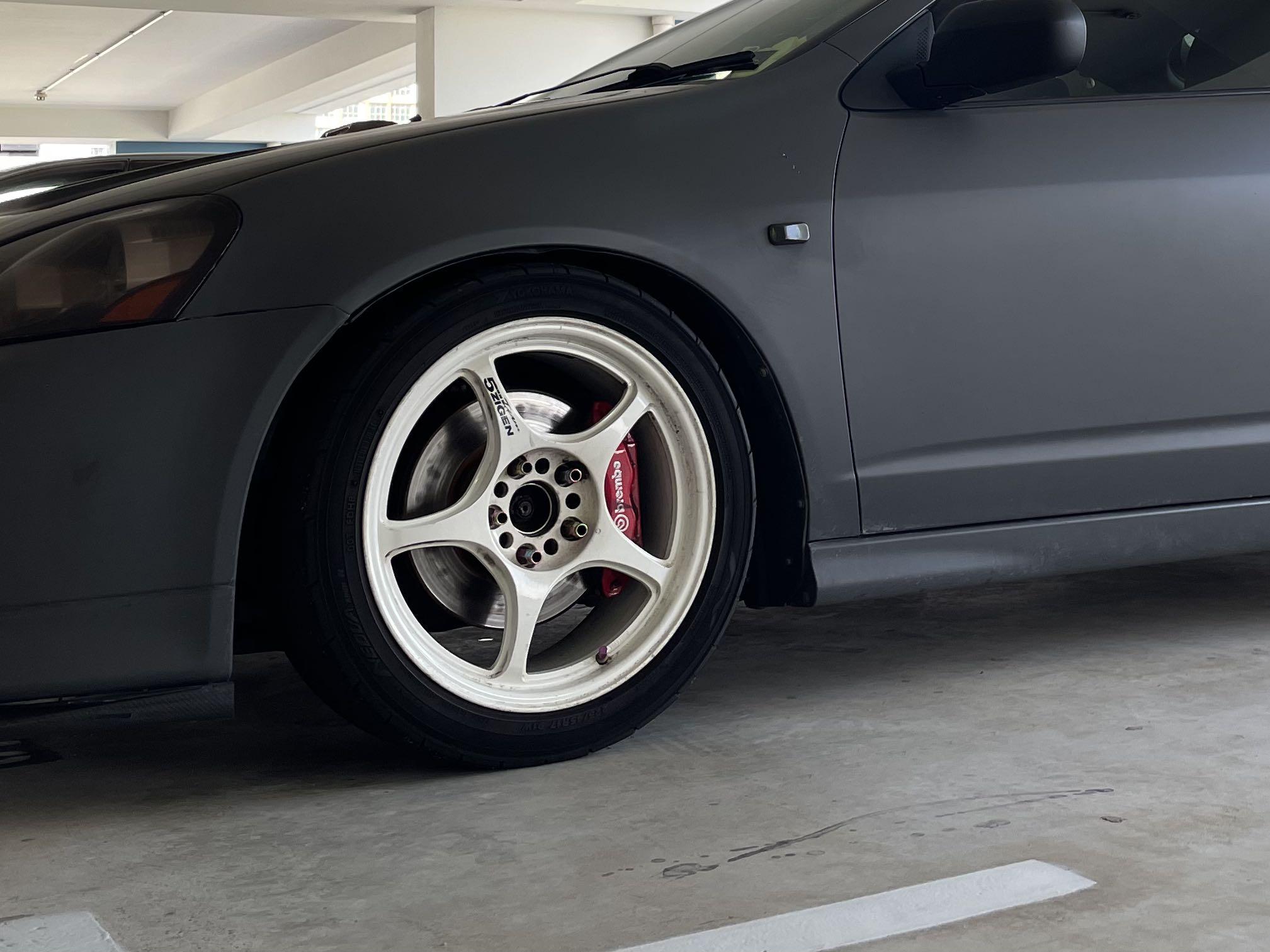 5Zigen Fn01 (17 inch Rims), Car Accessories, Tyres & Rims on Carousell