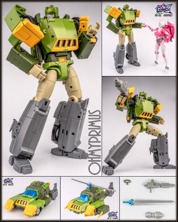 ⭐[IN STOCK] Robot Hero RobotHero G1 MP Scale Transforming Robot Action ...