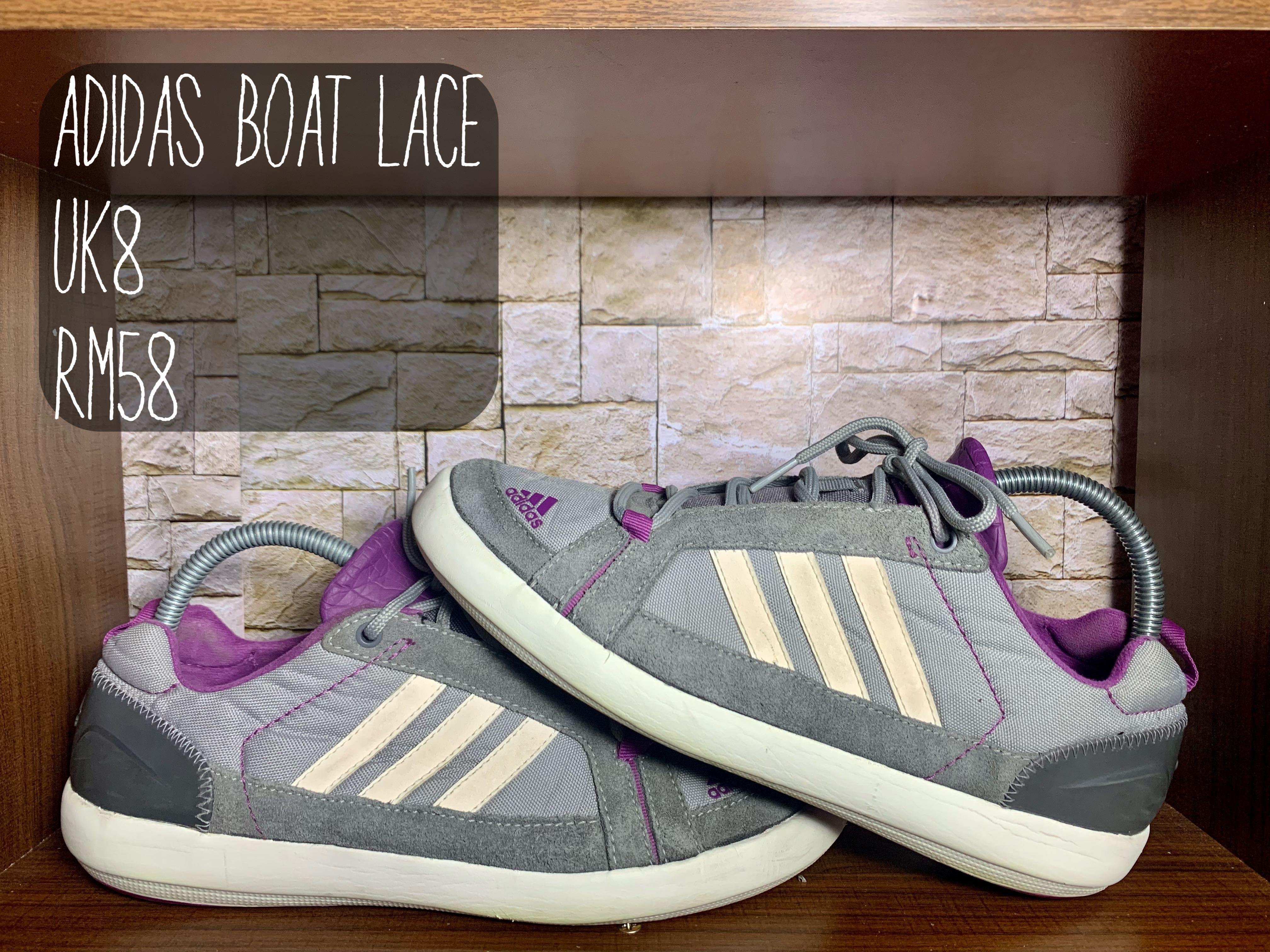 adidas boat lace, Men's Fashion, Footwear, Sneakers on Carousell