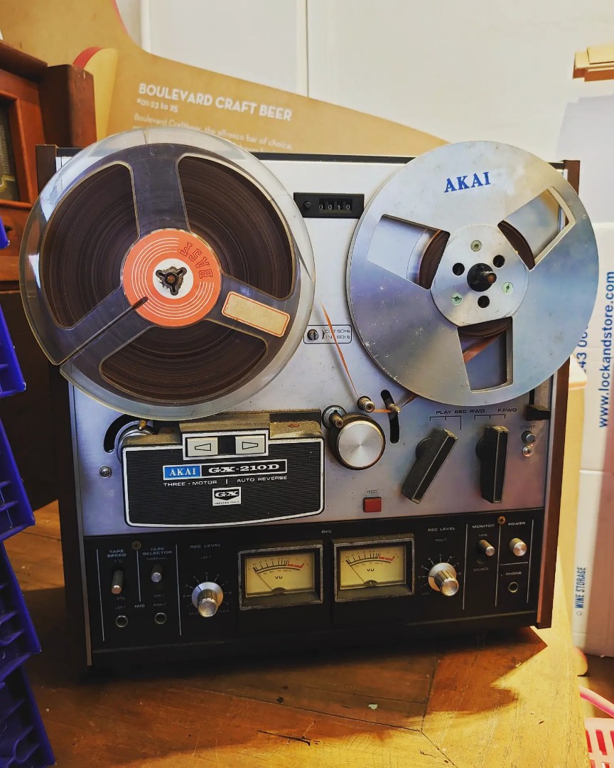 Akai GX210D Tape Recorder 1970s Vintage, Audio, Other Audio Equipment on Carousell