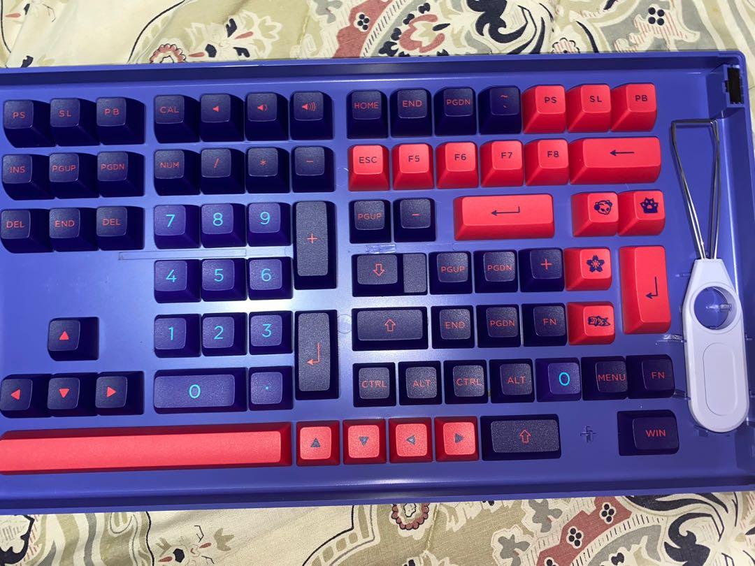 Akko Neon ASA Profile Keycaps (PBT), Computers & Tech, Parts ...