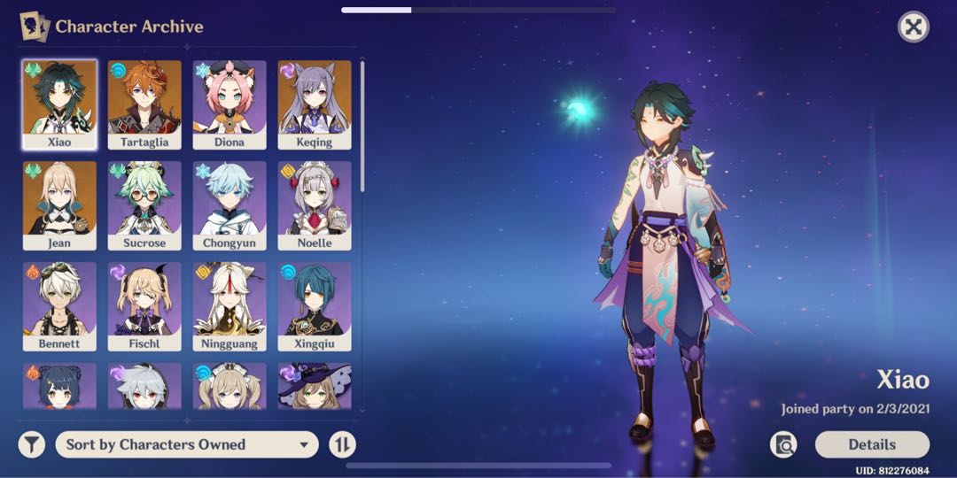 AR55 5x5 Star Genshin Impact Account, Video Gaming, Gaming Accessories ...