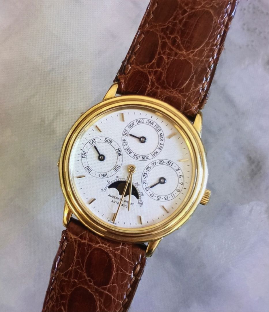 Audemars Piguet Quantieme Perpetual Ref 5548, Luxury, Watches on Carousell
