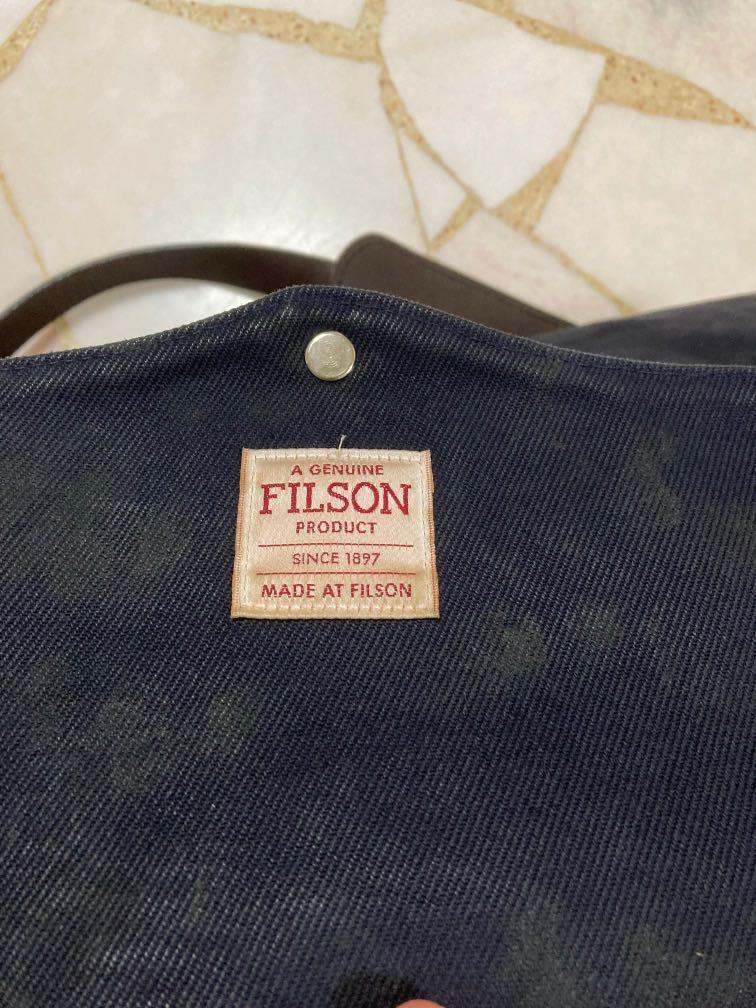 Authentic Filson 256 briefcase with Filson oil finish wax FAST DEAL ...