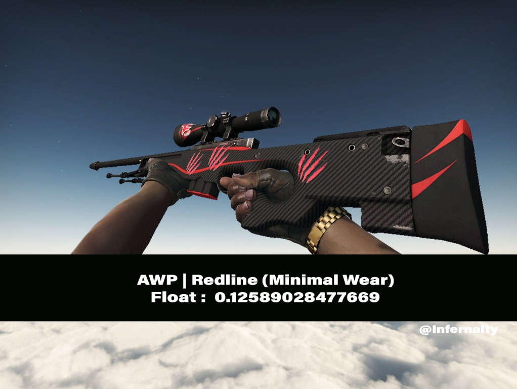 AWP Redline MW CSGO SKINS KNIVES, Video Gaming, Gaming Accessories, In ...