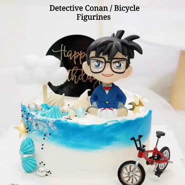 Bicycle / Detective Conan Figurines Cake Topper, Hobbies & Toys, Toys ...