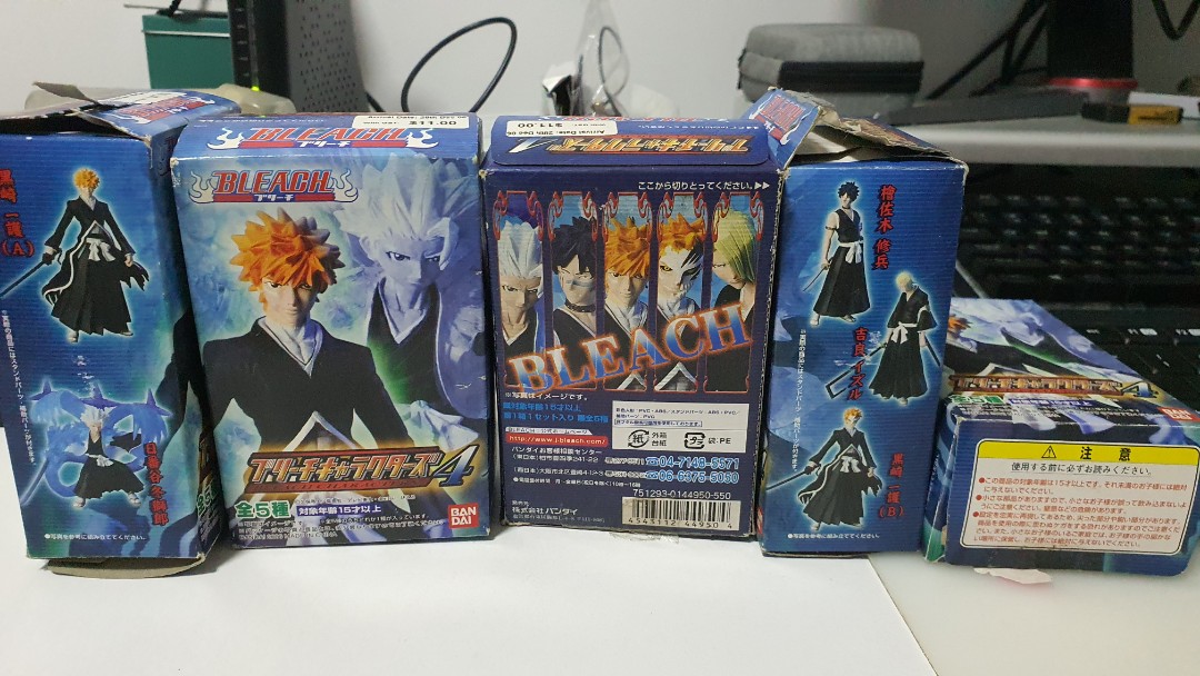 Bleach series 5 figures (Full set), Hobbies & Toys, Toys & Games on ...