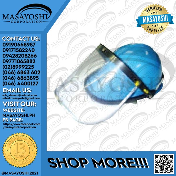 Blue Eagle A3 | Face Shield Visor Bracket | Safety Helmet | Hard Hat, Commercial & Industrial ...