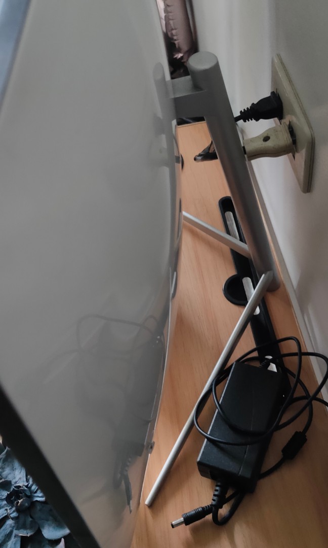 Broken LCD Nvision monitor INC27 curved monitor, Computers & Tech ...