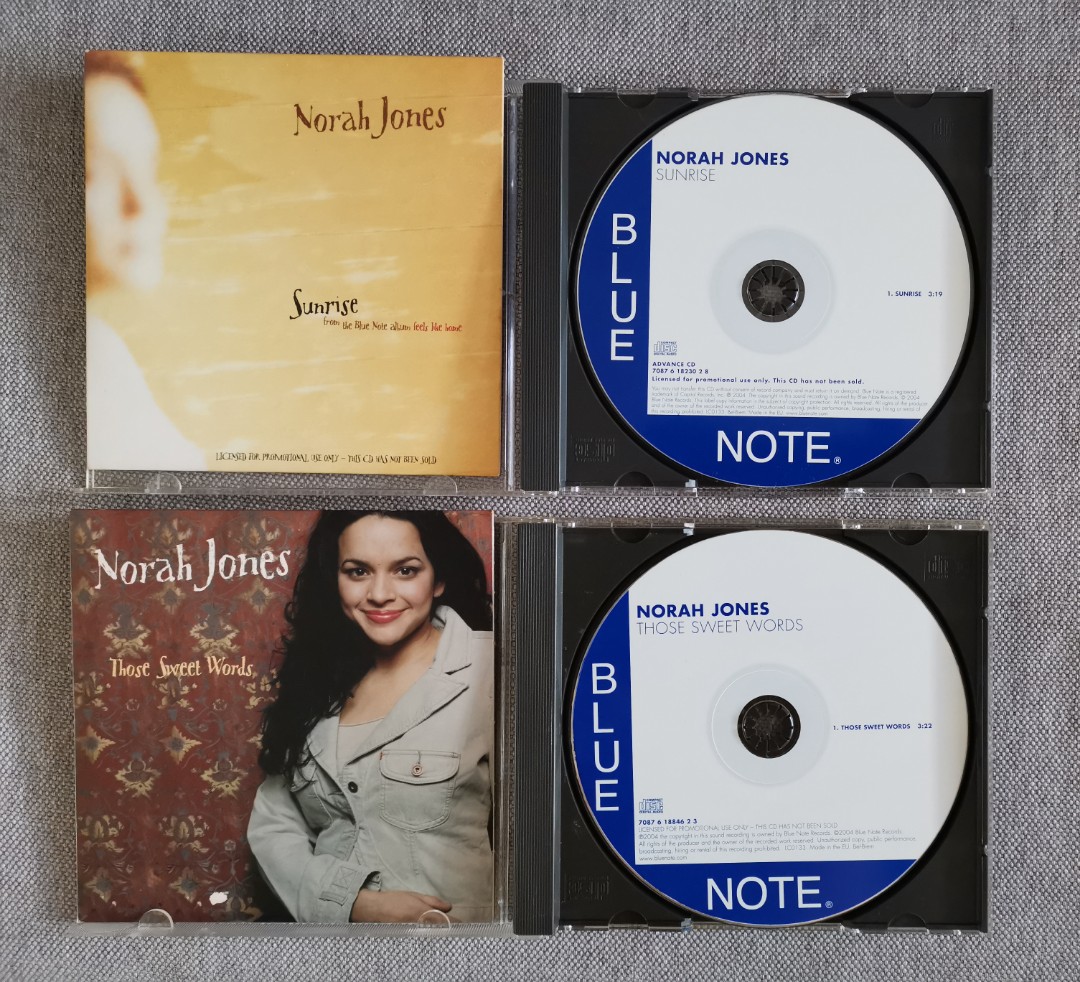 Audiophile promo blue note cd Norah Jones vocal folk collectable ...