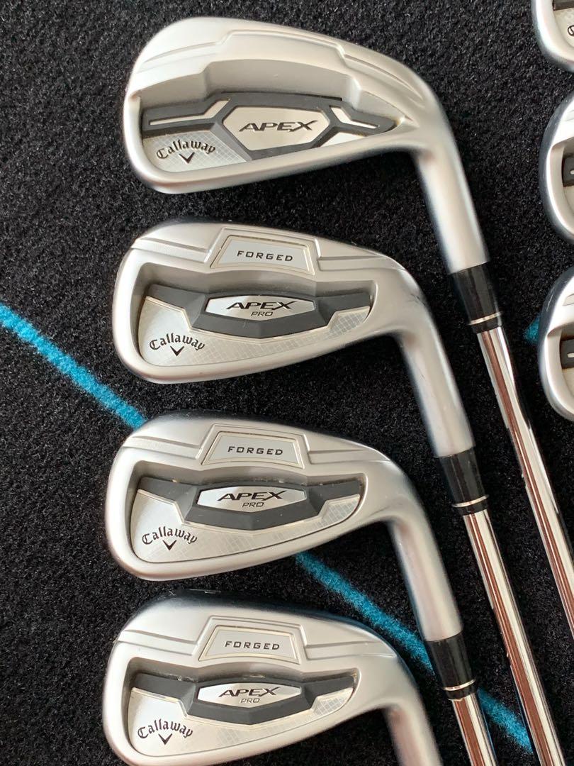 Callaway Apex CF16 Forged Golf Iron Set, 4 - PW (7 irons), with True Temper XP95 S300 Shaft ...