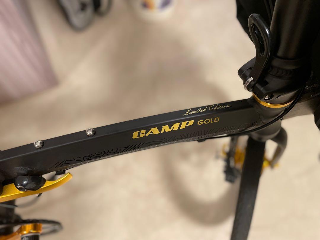 Mobot CAMP Gold Limited Edition High Performance Foldable Bicycle ...