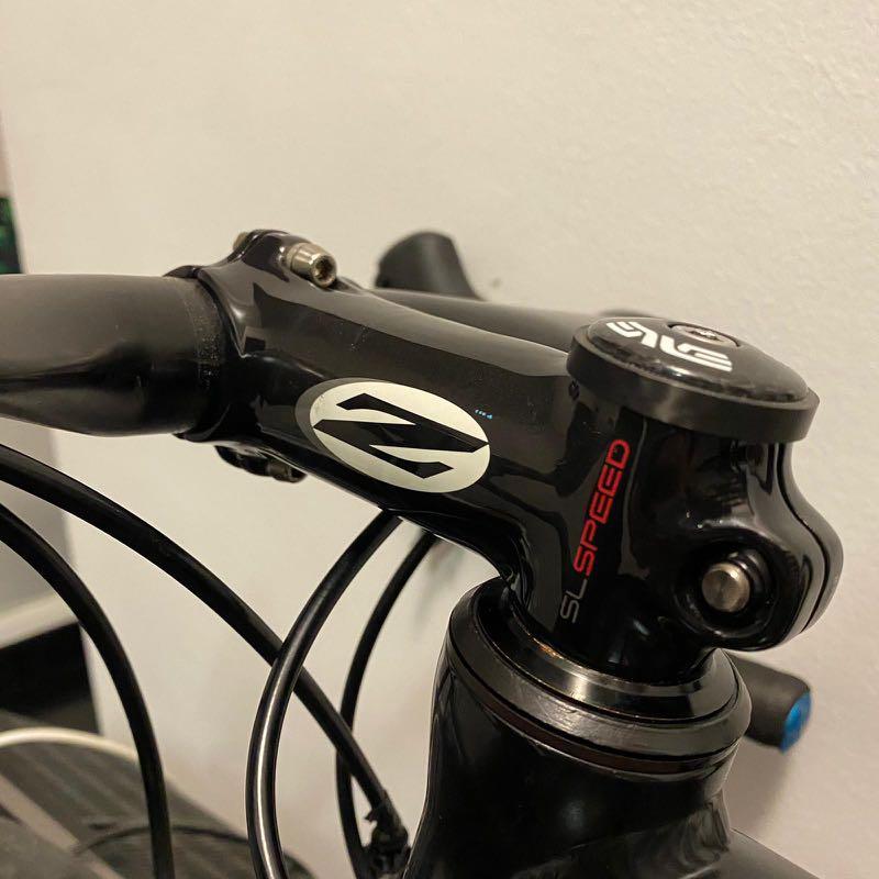 Carbon Zipp SL Speed stem 90mm, Sports Equipment, Bicycles & Parts ...