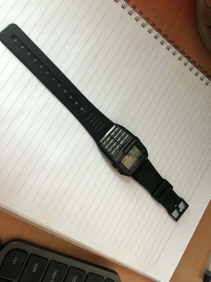 Casio DBC150 databank, Luxury, Watches on Carousell