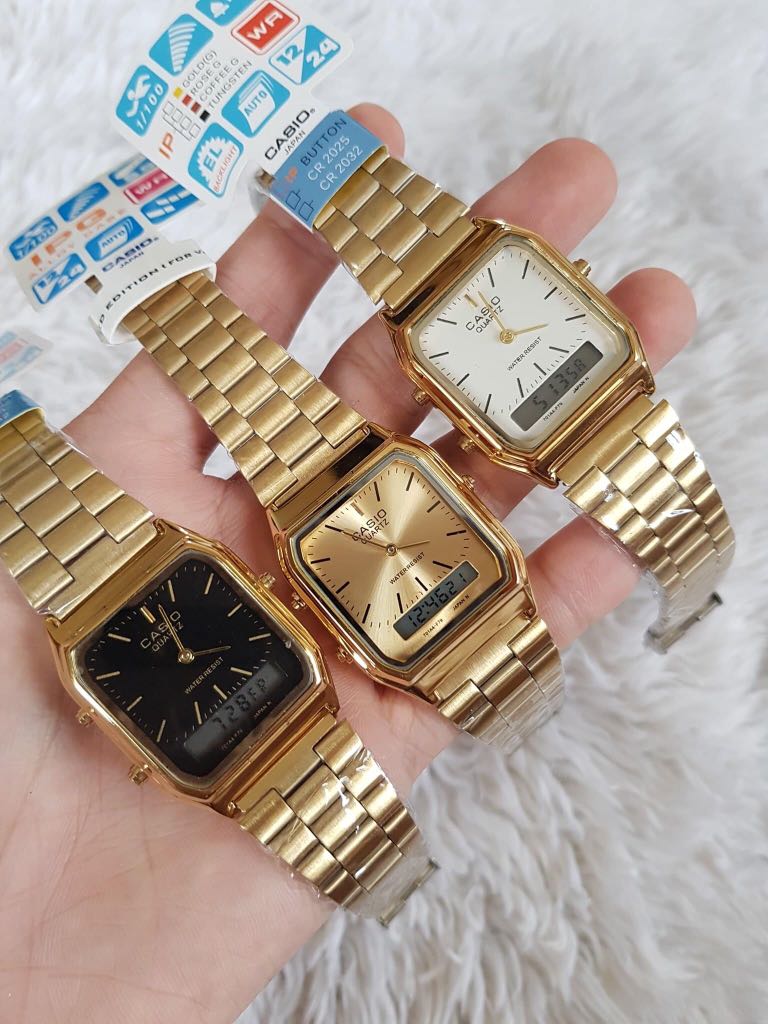 Casio Vintage Watch with Box and Paperbag, Women's Fashion, Watches ...