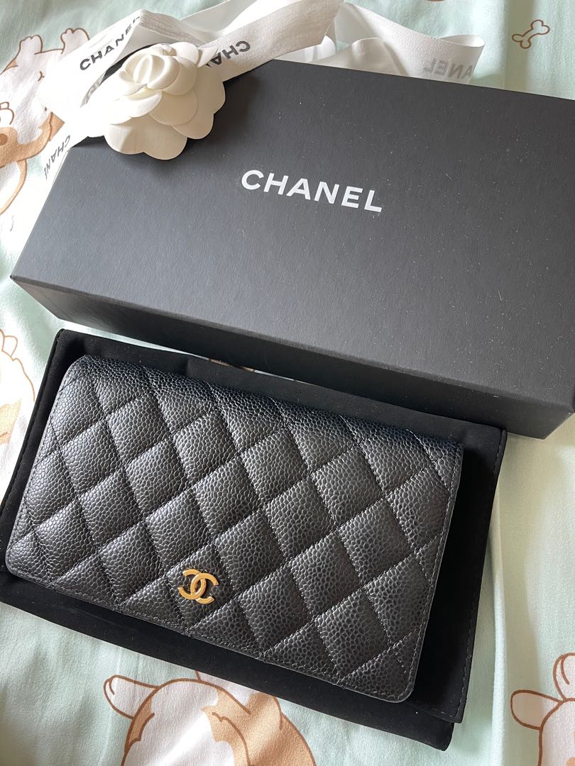 Chanel classic long flap wallet, Women's Fashion, Bags & Wallets ...