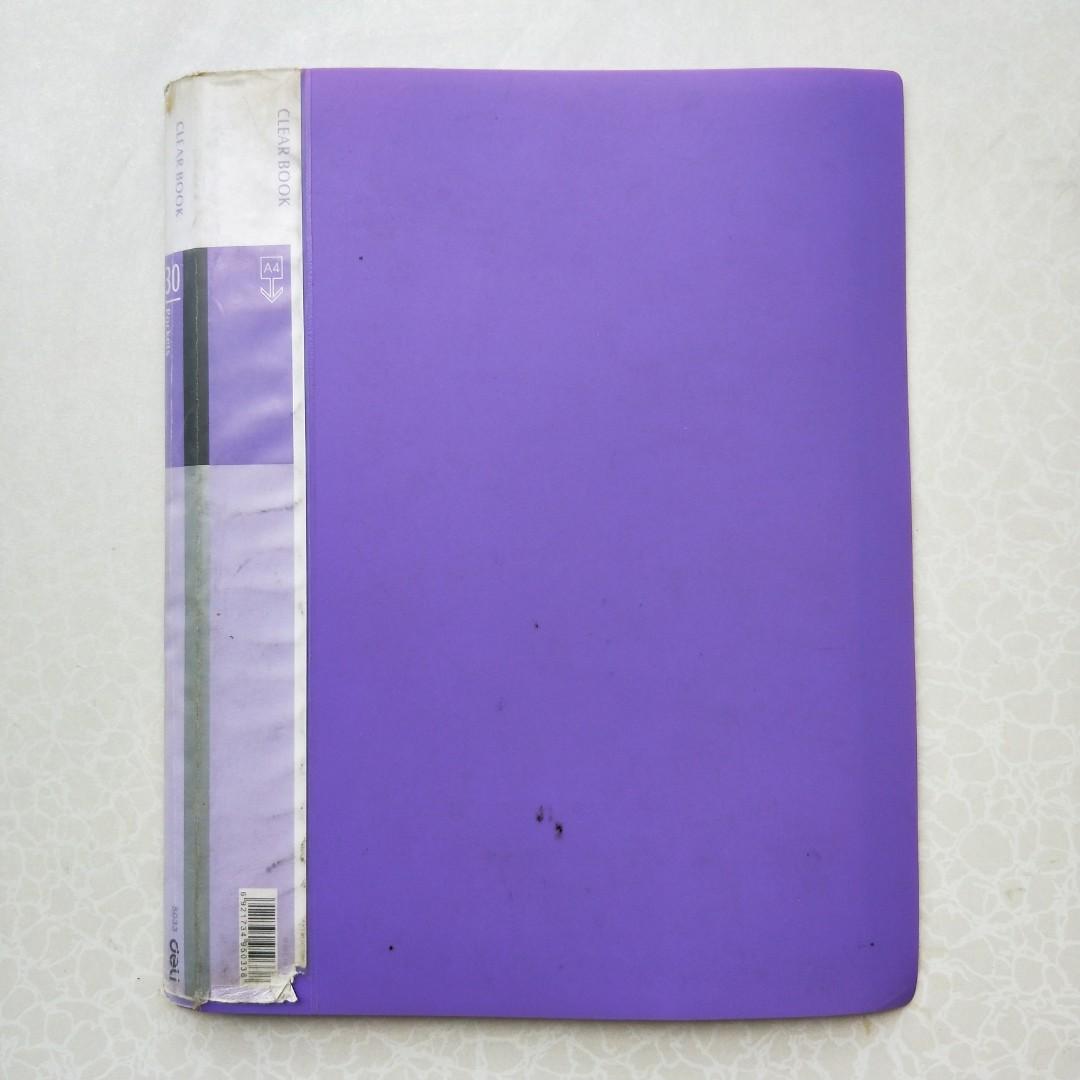 Clear Holder / Spring File Assorted $1, Hobbies & Toys, Stationery ...