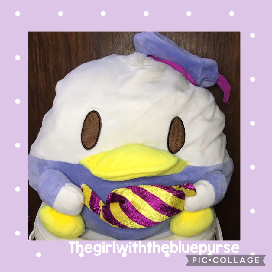 Disney Donald Duck Big Fluffy Pillow Plush Stuffed Toy, Hobbies & Toys ...