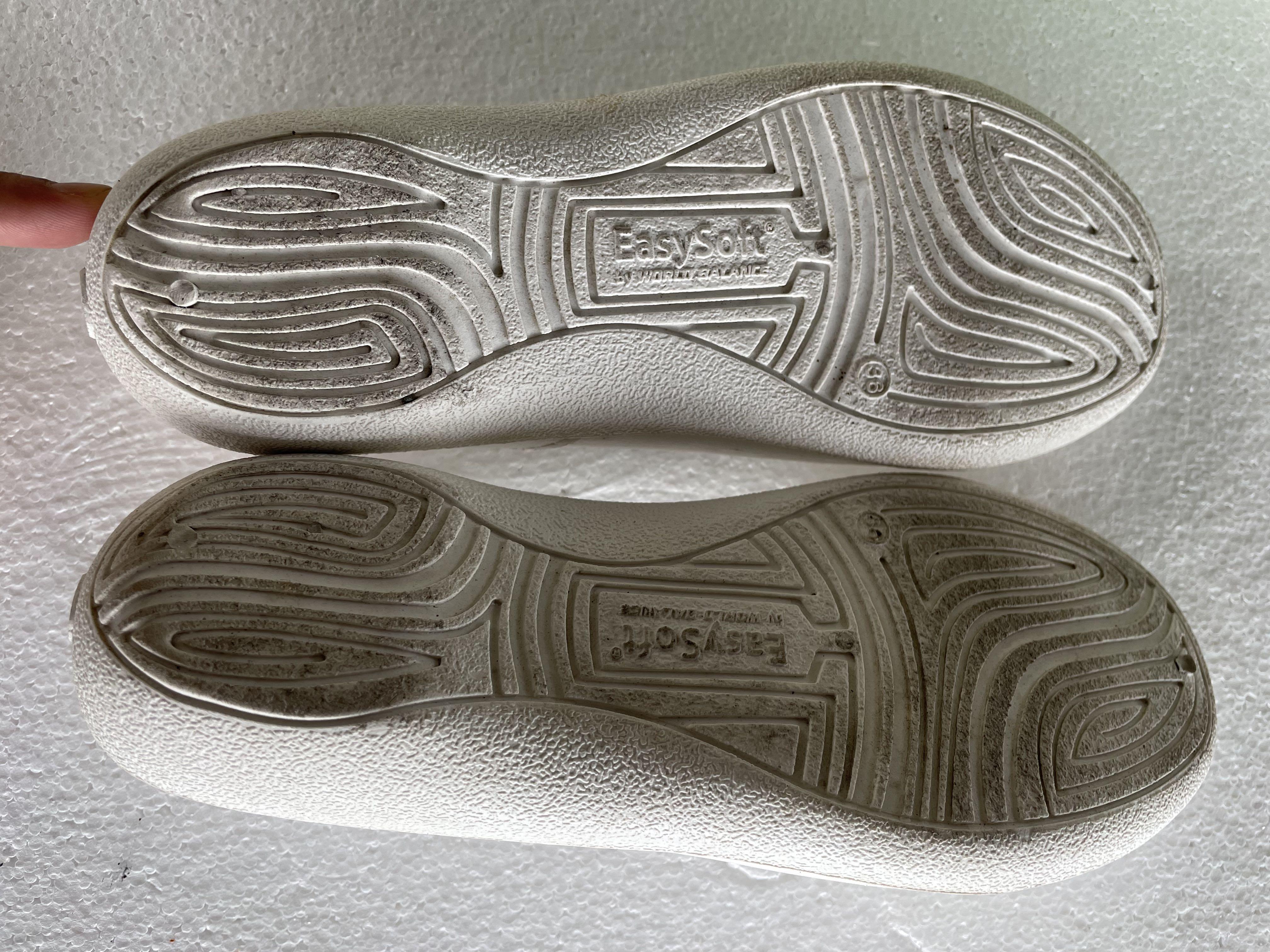 EasySoft by World Balance Waterproof White Duty Shoes on Carousell