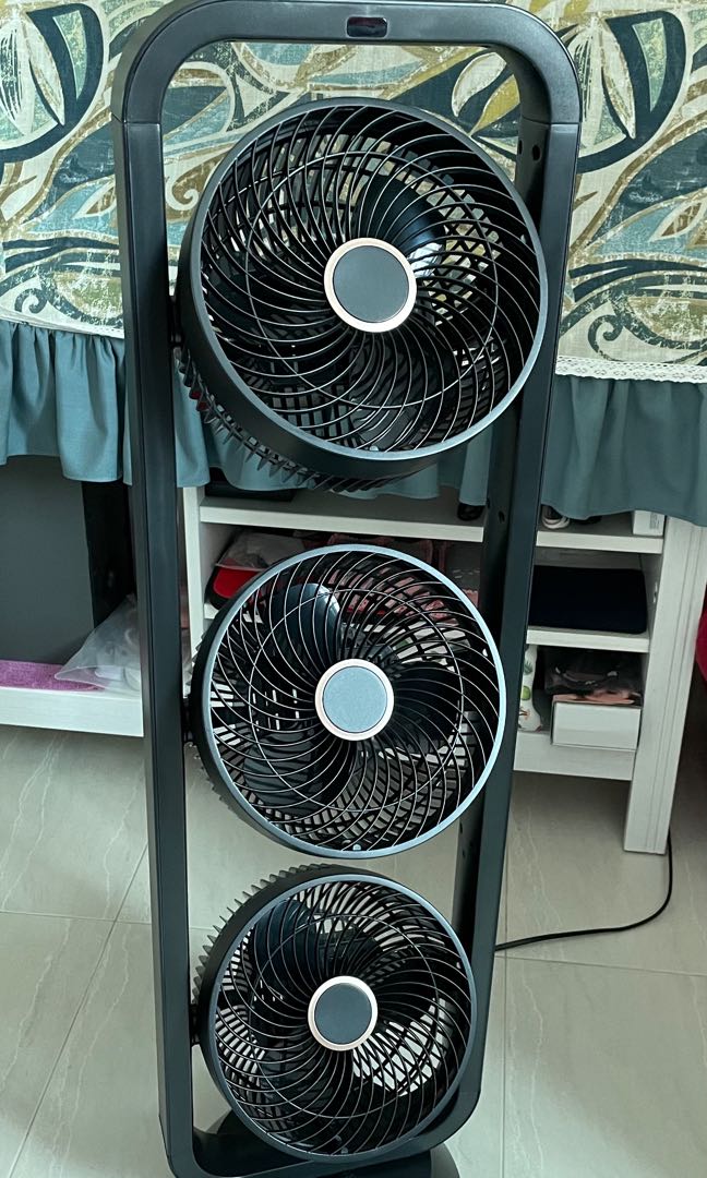 Europace Trio turbo oscillating fan, Furniture & Home Living, Lighting ...