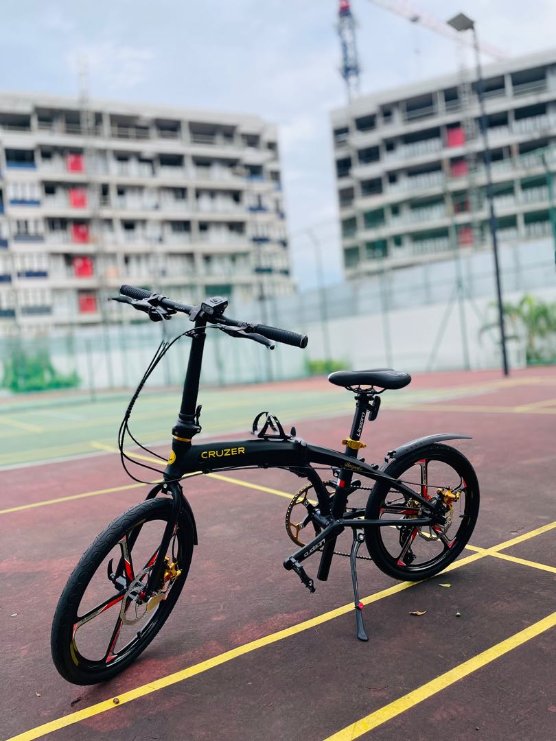 Foldable Bicycle Cruzer Bespoke, Sports Equipment, Bicycles & Parts ...